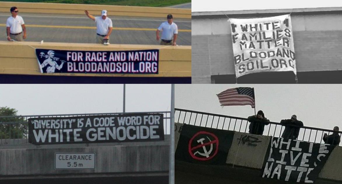 New White Supremacist Tactic: Banners of Hate | Cleveland ADL
